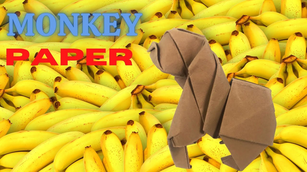 How To Make Monkey In Paper DIY Paper Bag Monkey Craft For