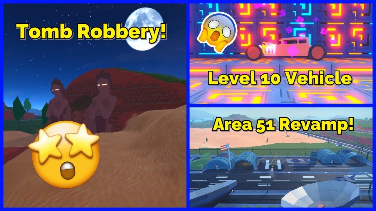 New Tomb Raid Robbery and Season 4 Update! | Roblox Jailbreak - YouTube