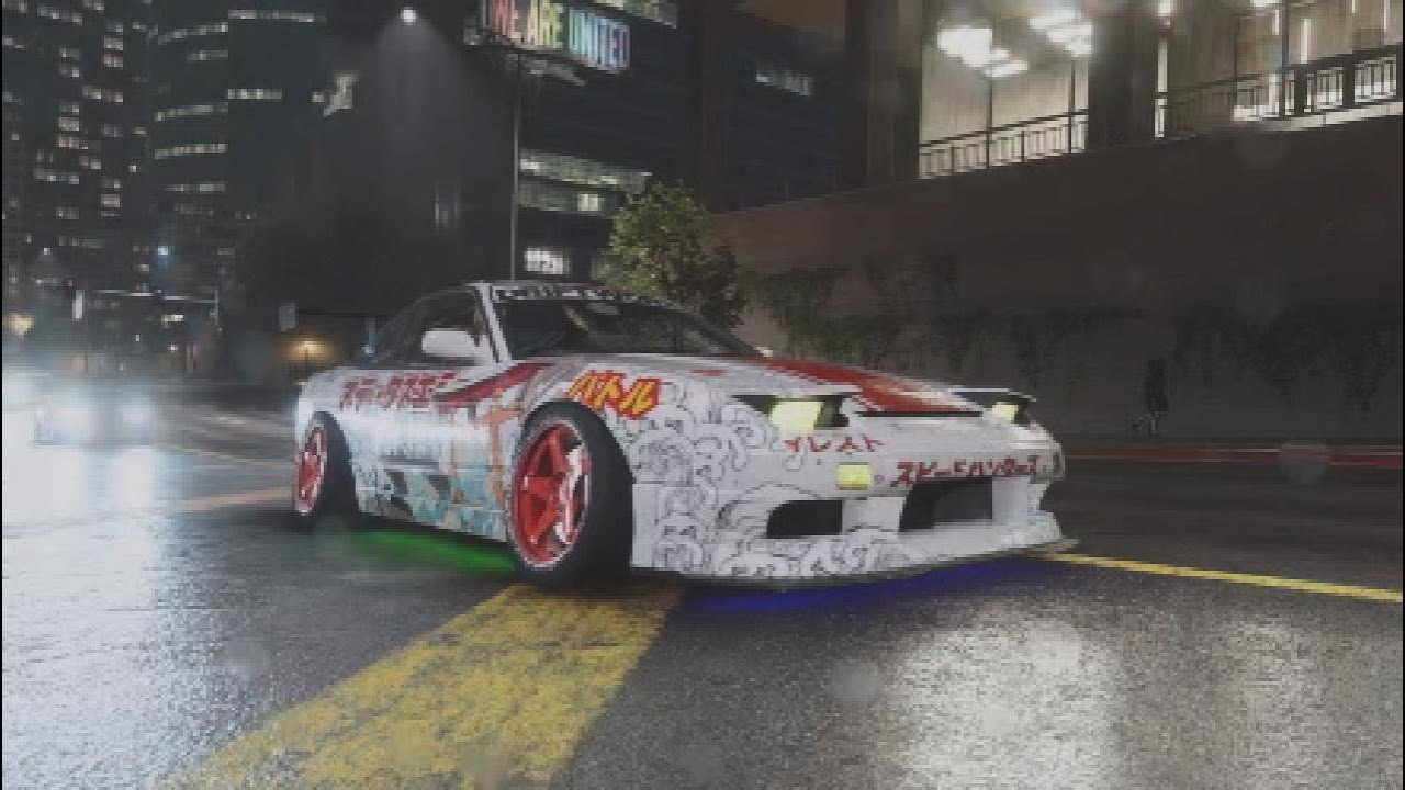 NFS UNBOUND/NISSAN 180SX vs NISSAN SKYLINE GTR(R32) - YouTube