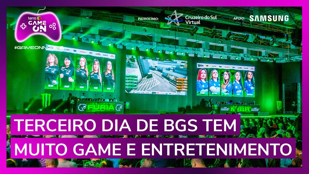 Terceiro dia de BGS tem muito game e entretenimento - YouTube