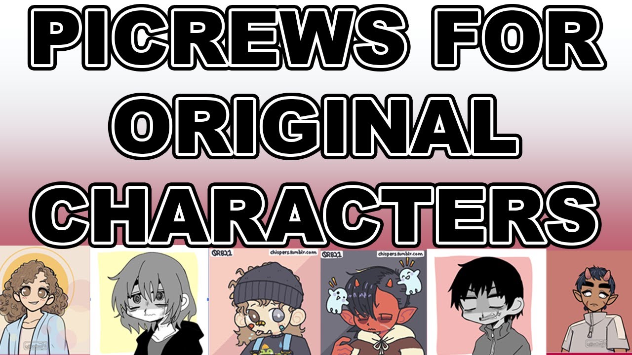 How I use Picrew for OCs! - YouTube
