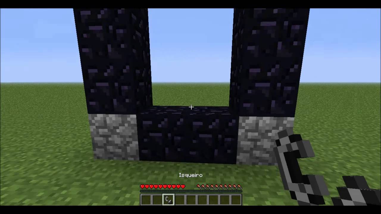 Como fazer portal do neder minecraft - YouTube