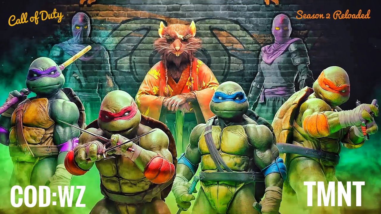 Teenage Mutant Ninja Turtle TMNT Operator Skin Preview in Call of Duty ...