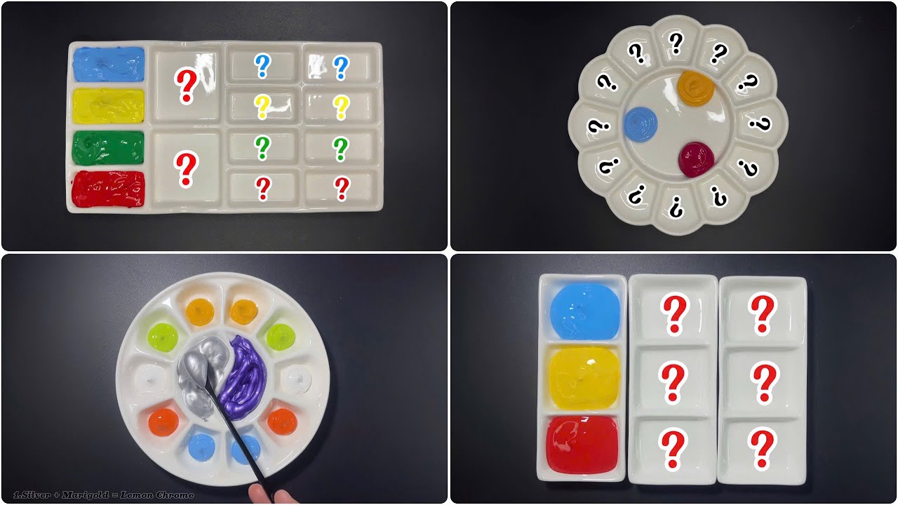 Compilation of Color Mixing Videos that Satisfy Viewers || Color Nood ...