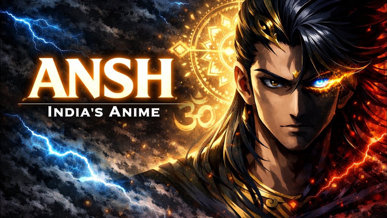 ANSH Anime Trailer 🔥 | Indian Anime That Will Change Everything - YouTube