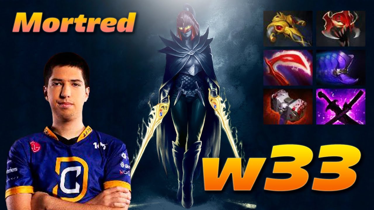 w33 Mortred Assassin - Dota 2 Pro MMR Gameplay - YouTube
