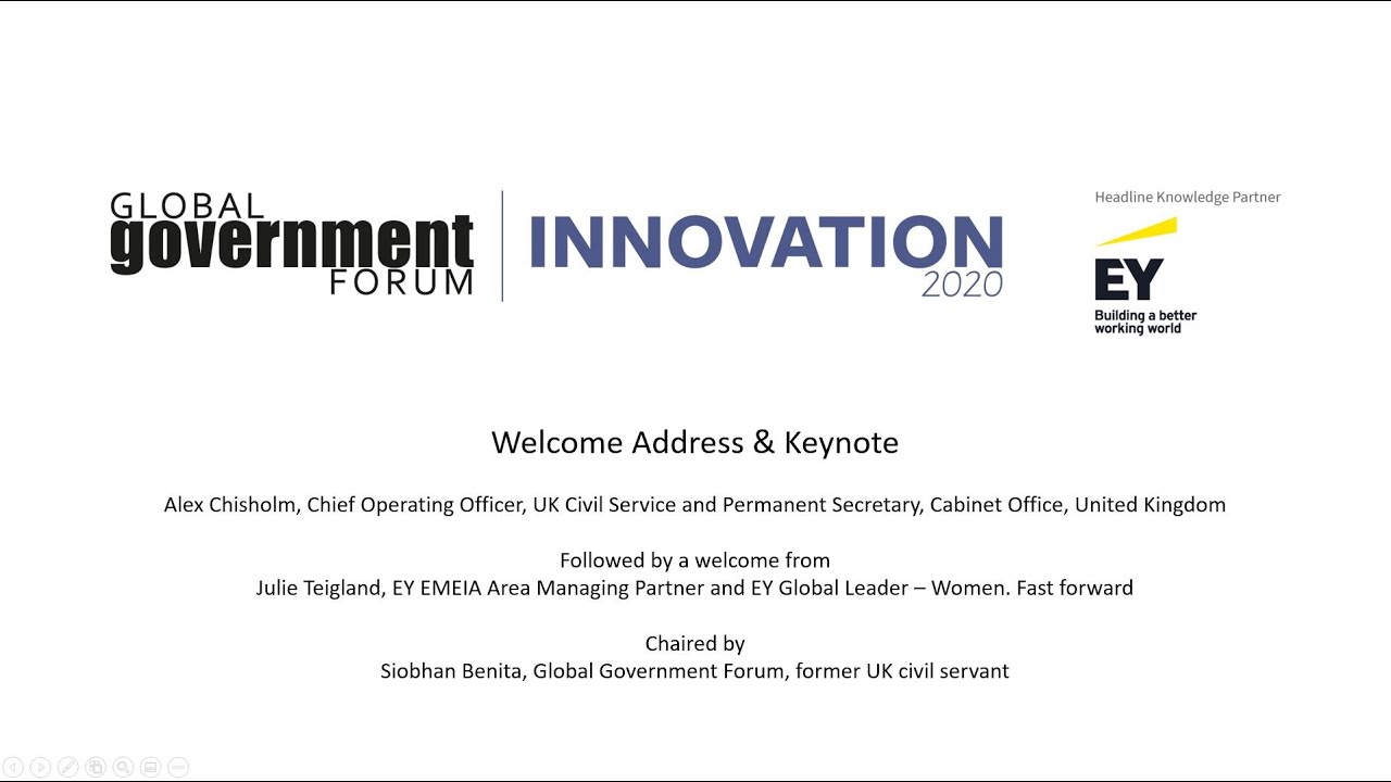 Innovation 2020: Alex Chisholm, Chief Operating Officer, UK Civil ...