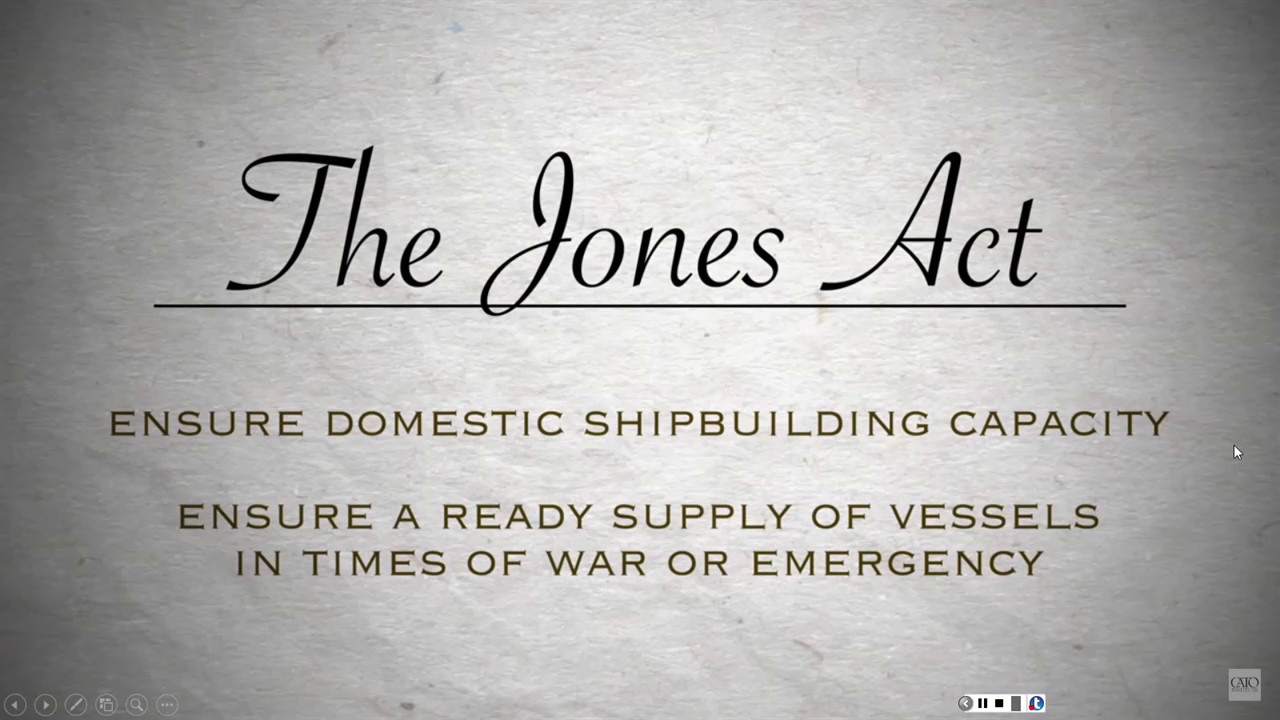 It is time to Save The Jones Act #SaveTheJonesAct - YouTube