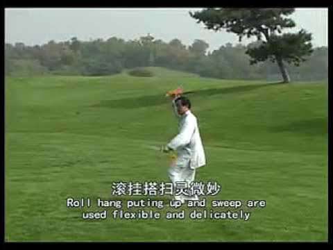Chen Zhenglei Chen style Tai Chi Double Sword - YouTube