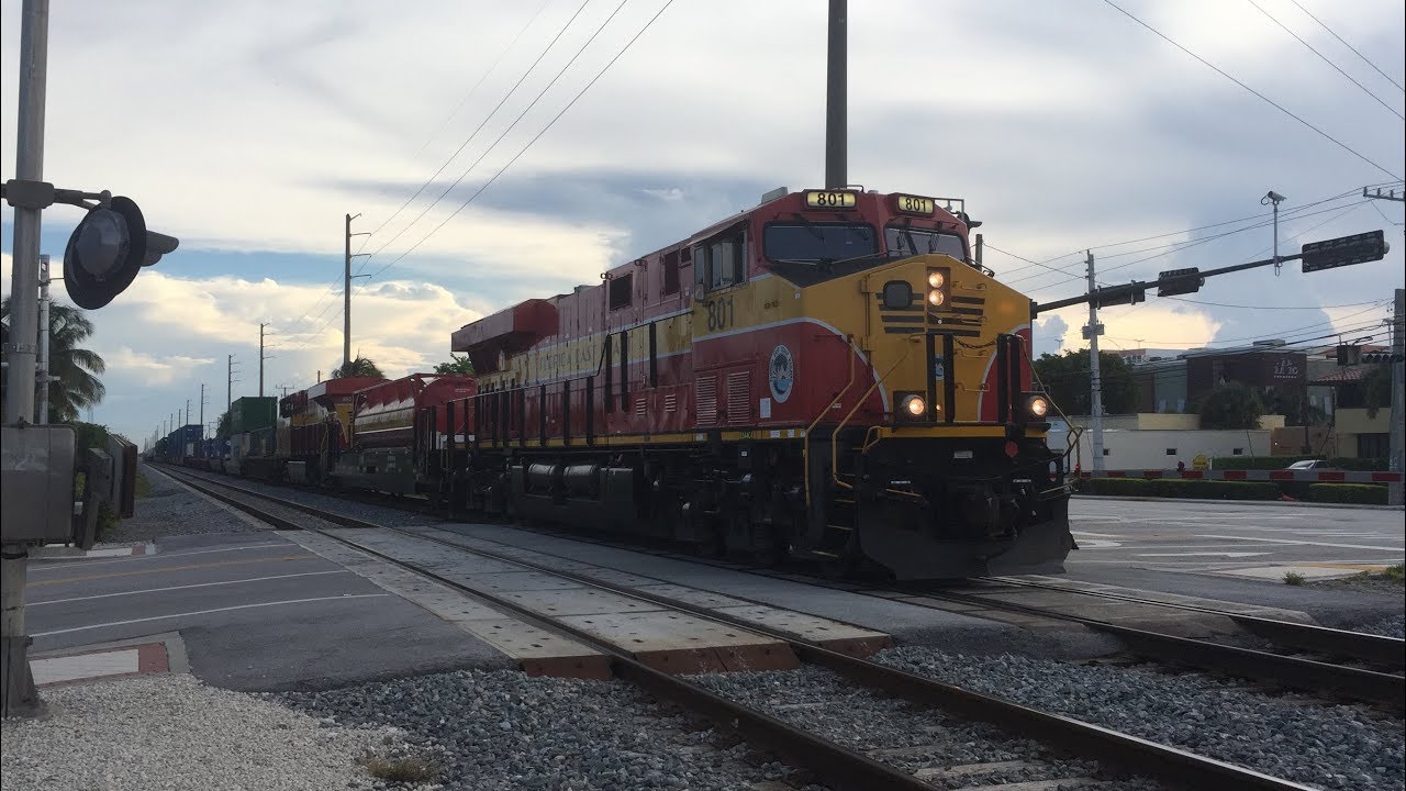 FEC Train 121-10 M.P. 324.4 7/10/18 7:45am - YouTube