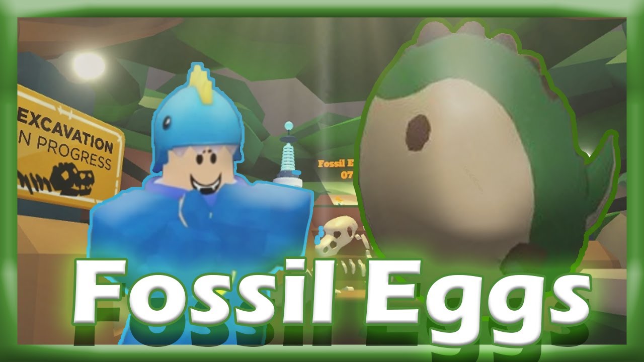 Roblox | Adopt Me | Fossil Eggs Update - YouTube