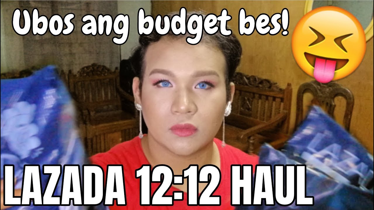 LAZADA 12:12 HAUL (UBOS ANG PERA!) - YouTube