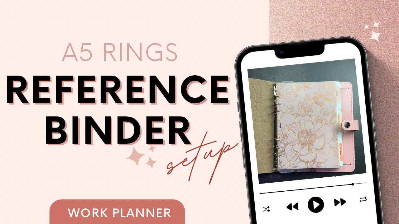 I'M FINALLY DOING IT! (setup and use of my reference binder for work ...