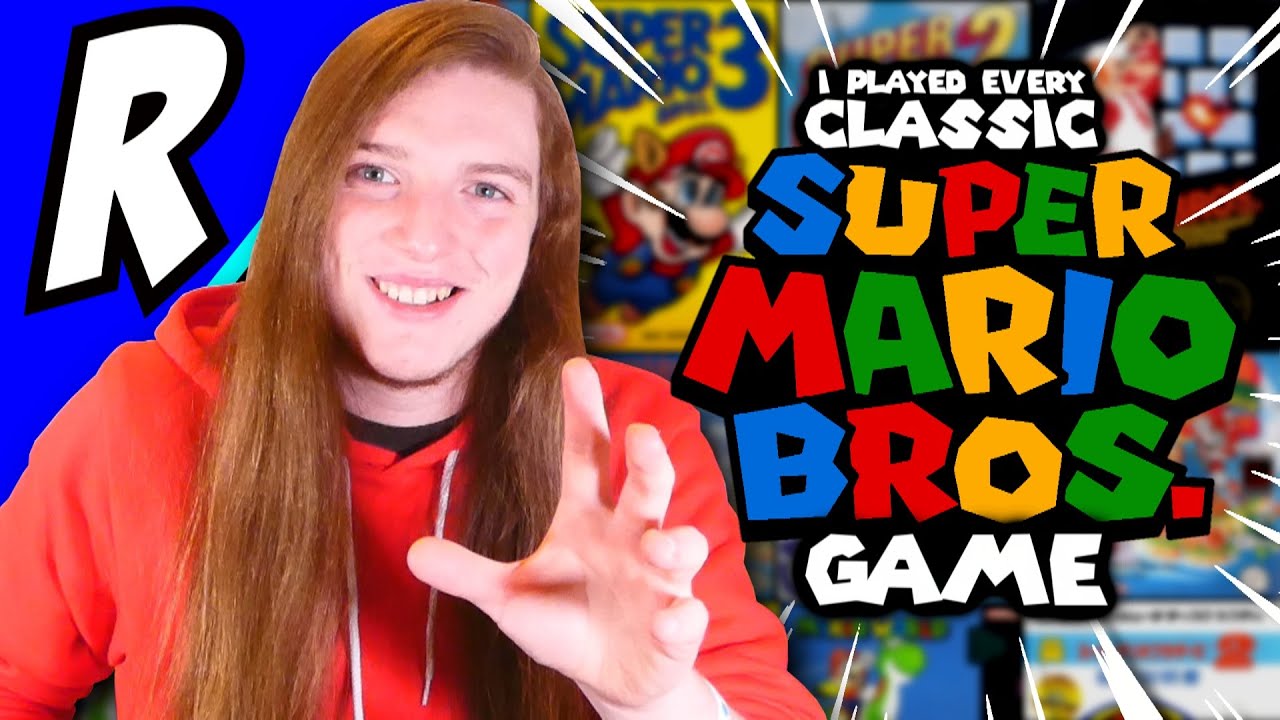 I Played EVERY Classic 2D Mario Game ~ Rawk - YouTube