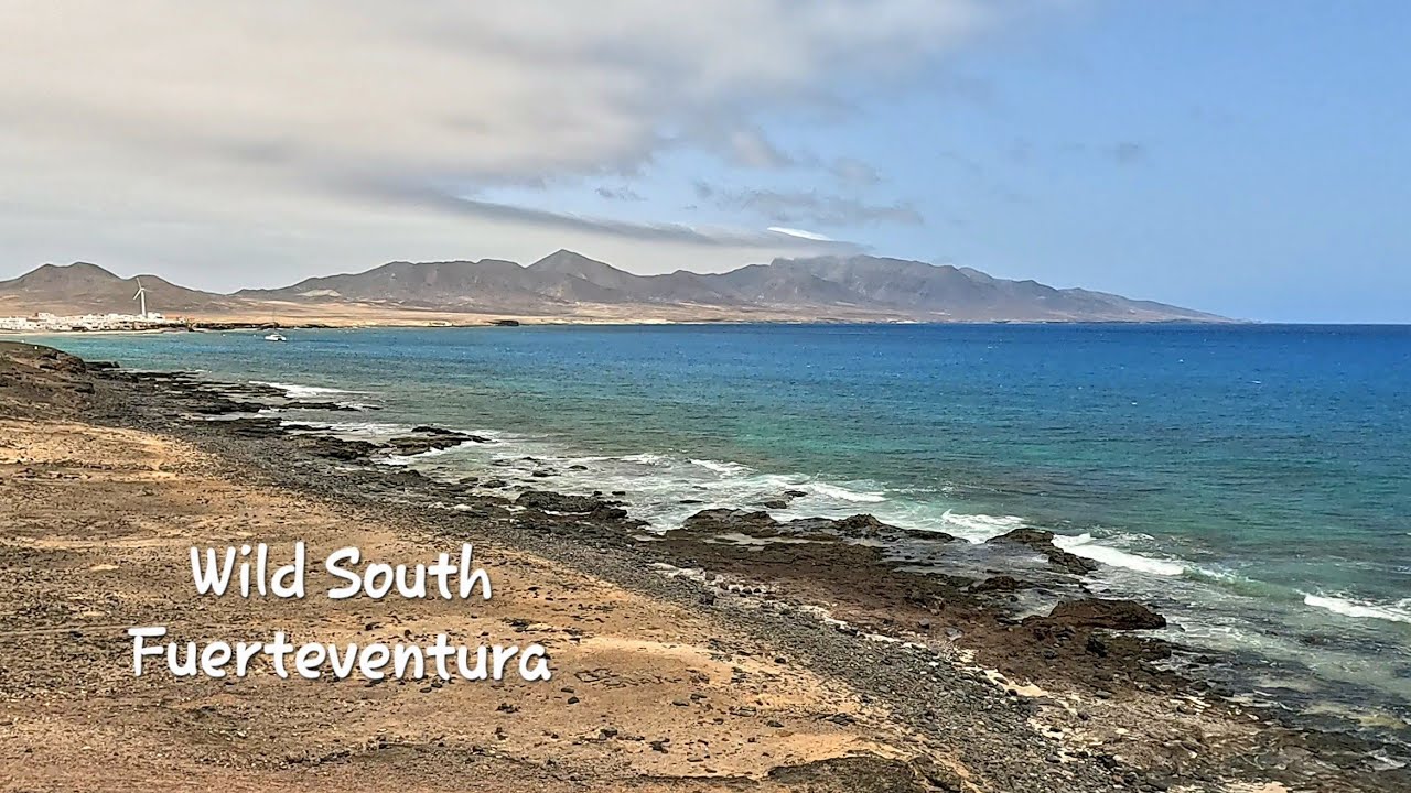 Fuerteventura 🌋 Cofete Road & Remote Beaches | 4K ☀️ Canary Islands ...