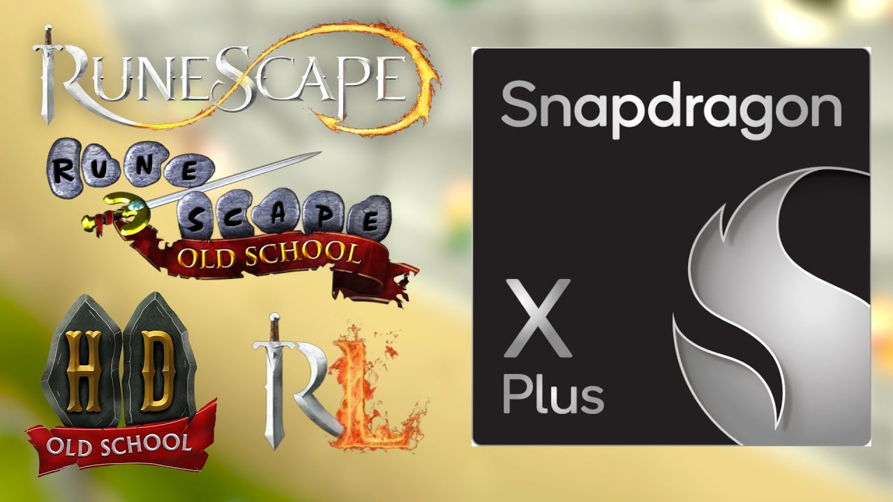 RS3, OSRS, Runelite, HDOS | Surface Pro 11 - Snapdragon X Plus ...
