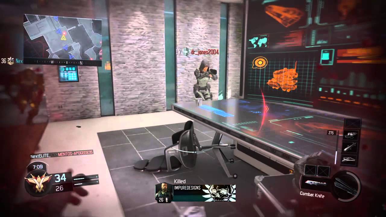 Call of Duty®: Black Ops III Multiplayer Beta Gameplay - Knife Only ...