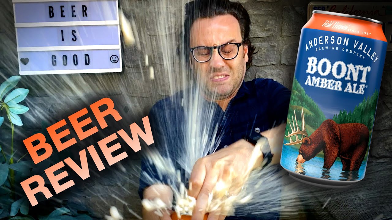 BEER REVIEW: Boont Amber Ale (For Larry and Paul Show) - YouTube