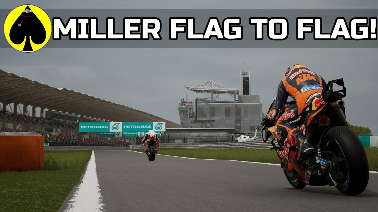 MotoGP 24 - Jack Miller Flag to Flag - YouTube