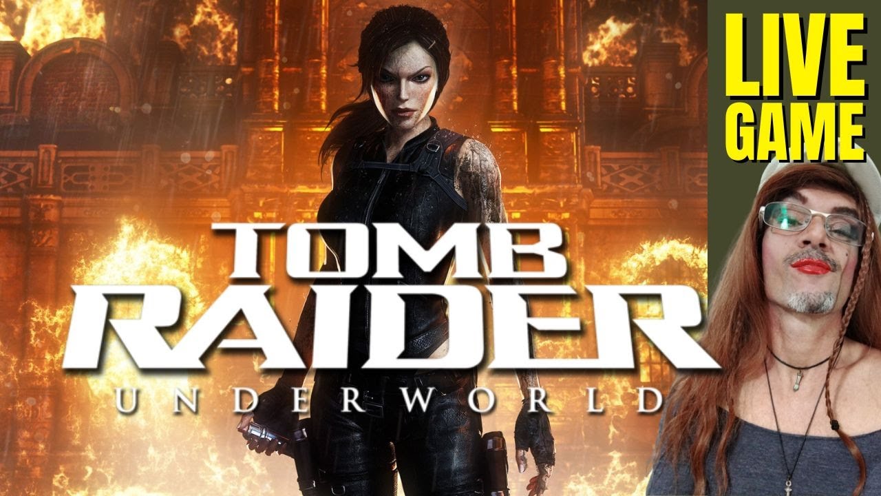 LIVE GAMEPLAY TOMB RAIDER UNDERWORLD COM A TIA #tombraider - YouTube
