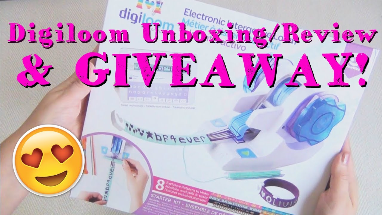 Digiloom GIVEAWAY!! ♥ Unboxing & Review - YouTube