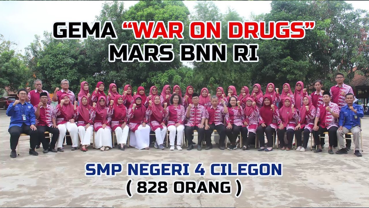 Mars BNN RI - SMPN 4 Cilegon #mars #bnn #rekormuri - YouTube