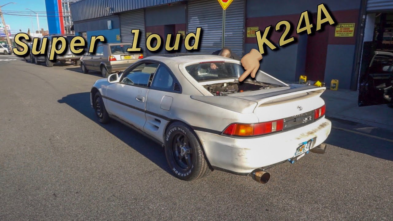 HONDA POWERED K24 TOYOTA MR2 ! - YouTube