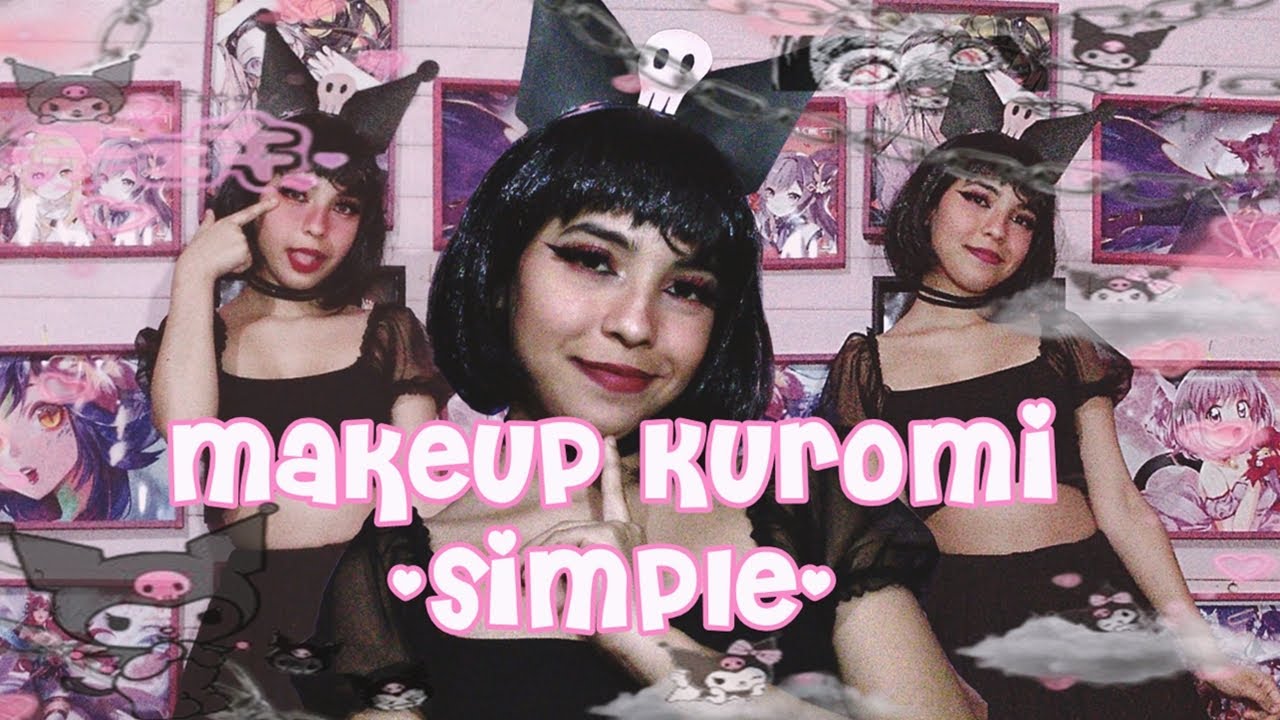 💗Makeup simple/basico de Kuromi💗 - YouTube