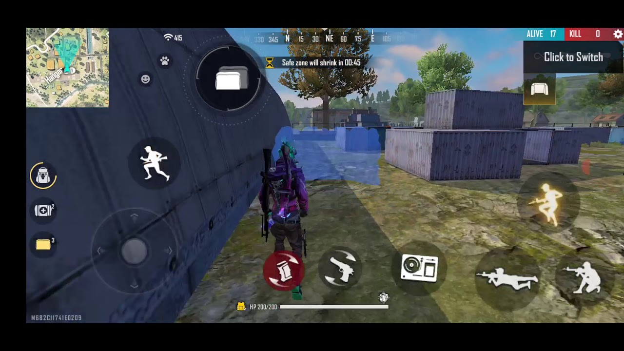 How to claim on ware house in hanger - YouTube