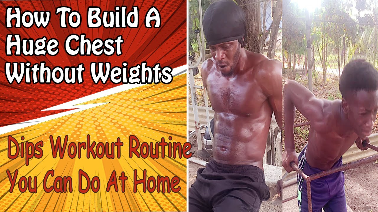 Build Chest At Home Workout Routine - YouTube