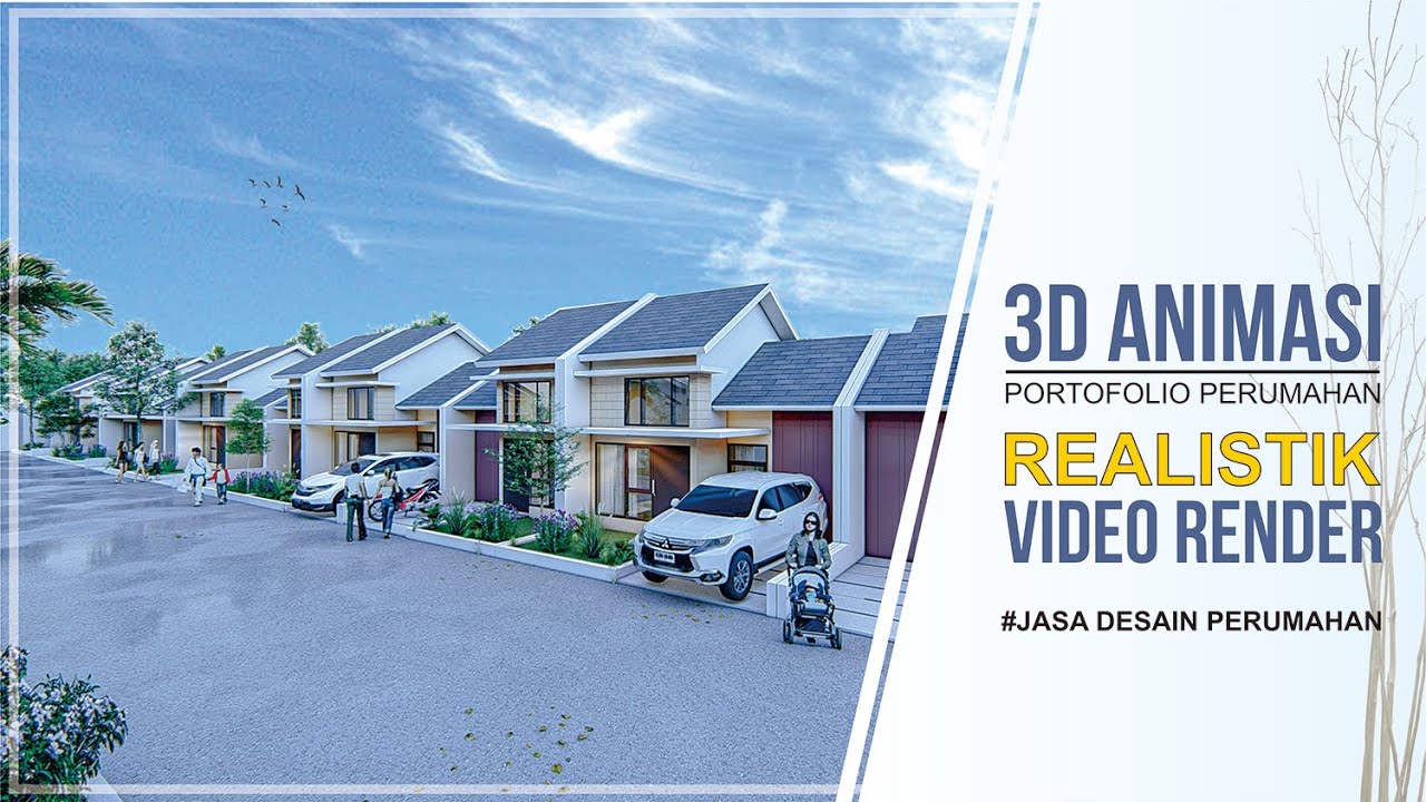 Video 3D Animasi Perumahan - Jasa Desain Perumahan - YouTube