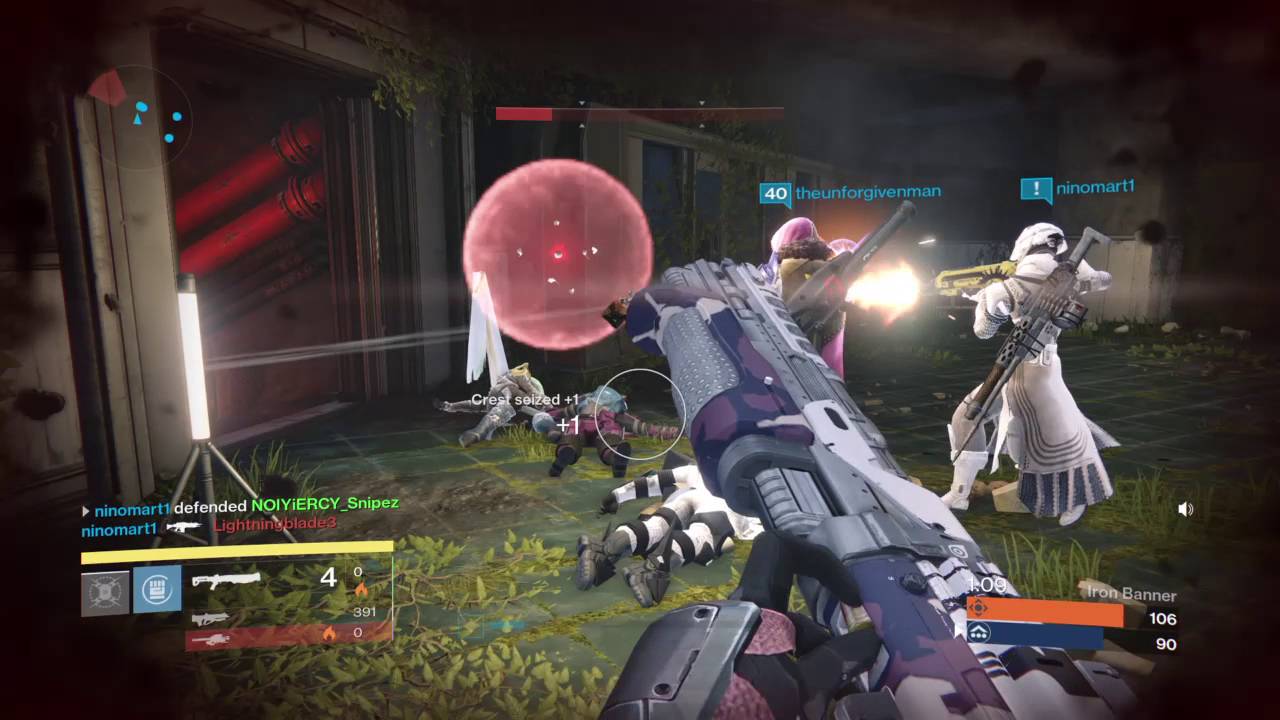Destiny i killed the whole team! - YouTube
