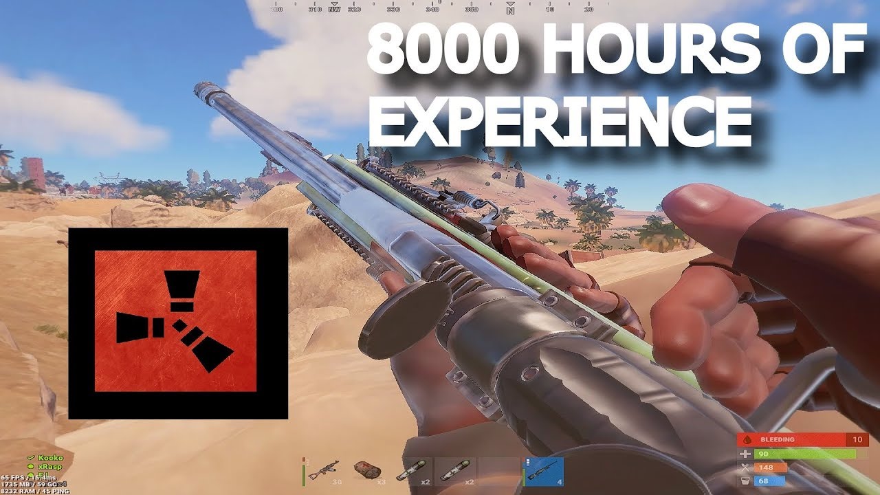 8000 HOURS of PVP Experience - Rust - YouTube