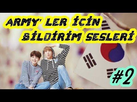ARMY' LER İÇİN 10 İLGİNÇ BİLDİRİM SESİ DAHA #2
