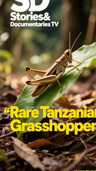 Usambara Noble Grasshopper – Rare Tanzanian Insect Spotlight ...