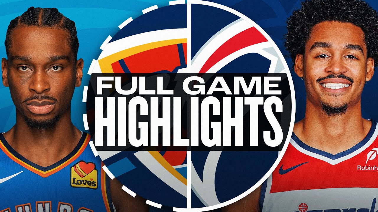 Game Recap: Thunder 136, Wizards 95 - YouTube