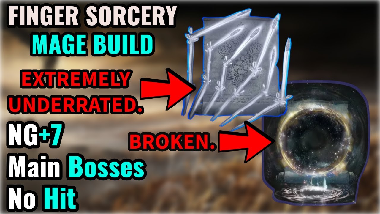 [ELDEN RING] This *NEW* Finger Sorcery Mage Build is BROKEN... (Main ...