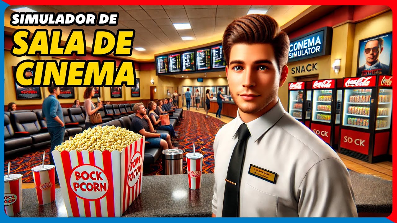 SIMULADOR DE SALA DE CINEMA INCRÍVEL | MOVIE CINEMA SIMULATOR - YouTube