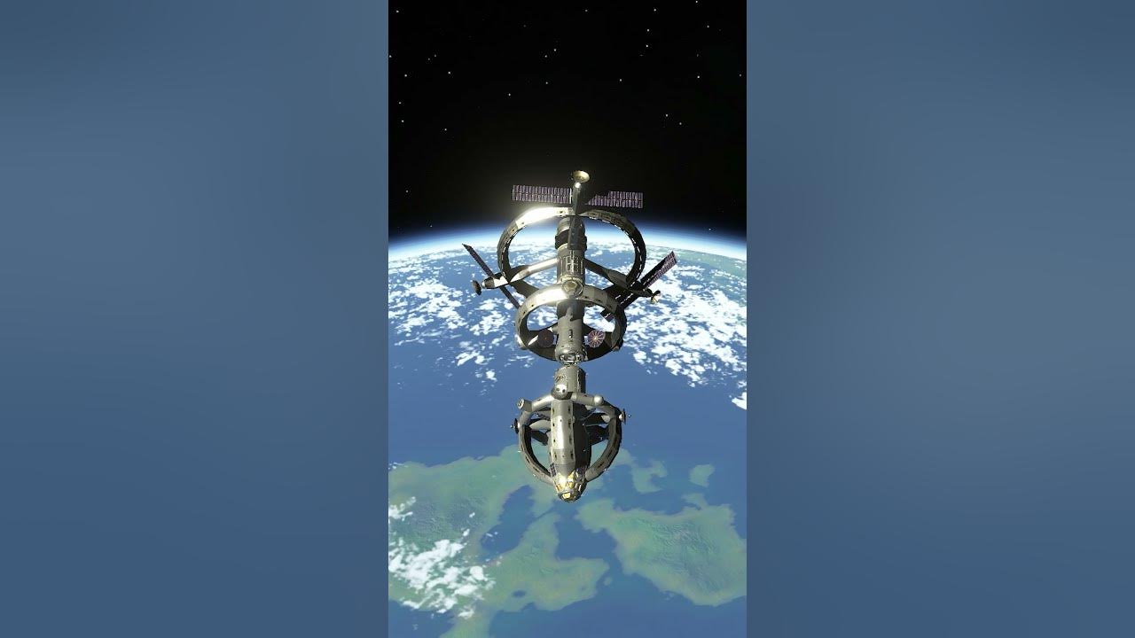 KSP2 : Build a HUGE Orbital Station around Kerbin ! - YouTube