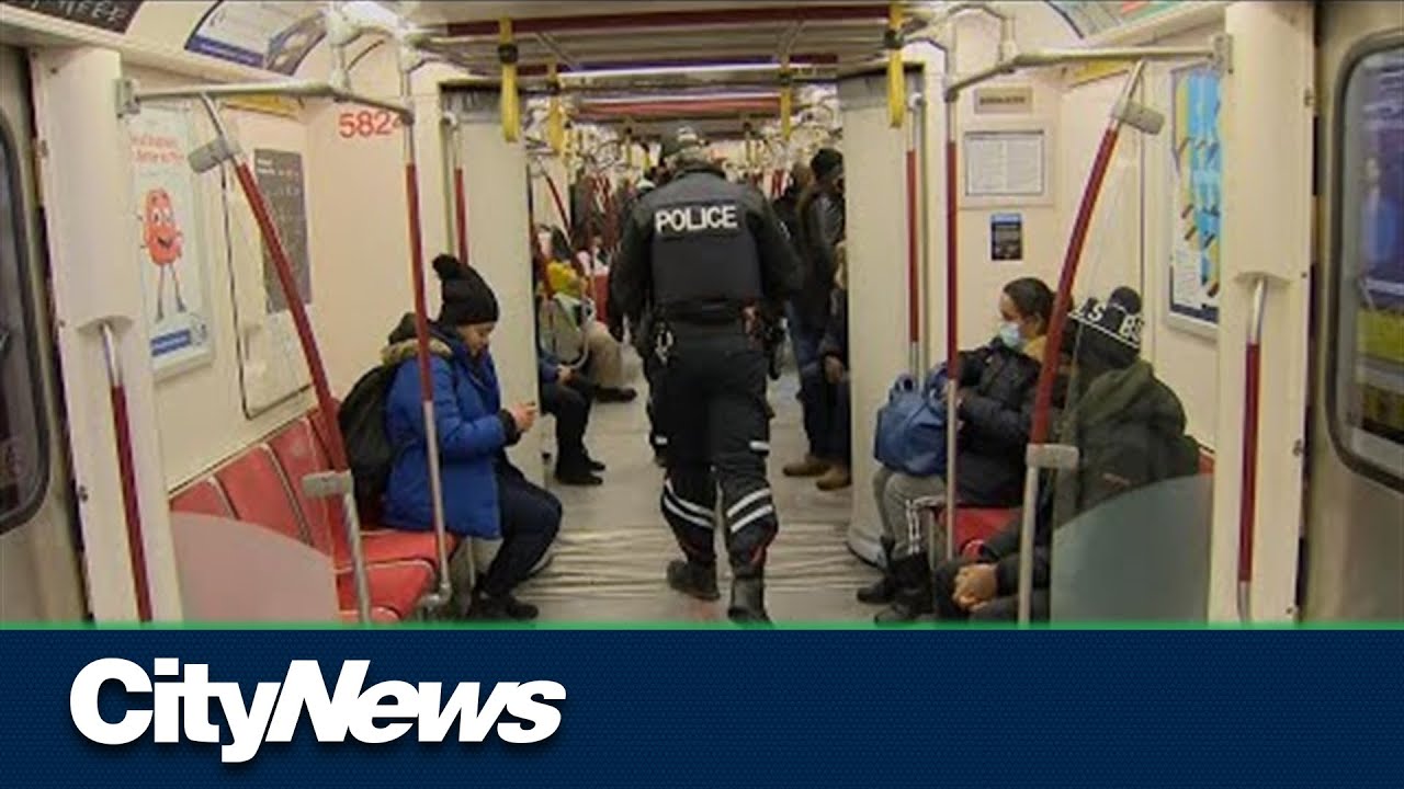 Police officers deployed across TTC network - YouTube