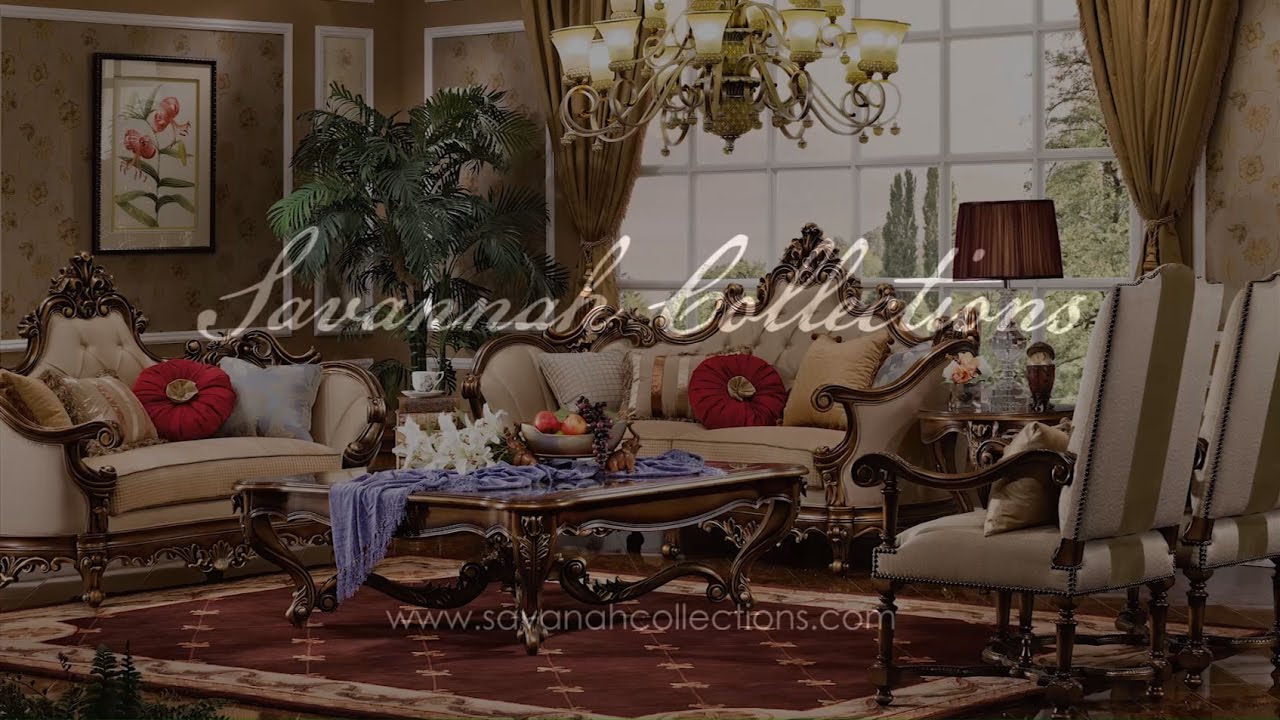 Victorian Living Room Collection by Savannah Collections - Thomasville ...