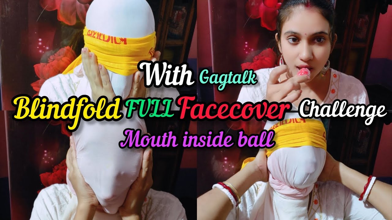 Full face cover challenge/face cover challenge with ball/Face cover ...