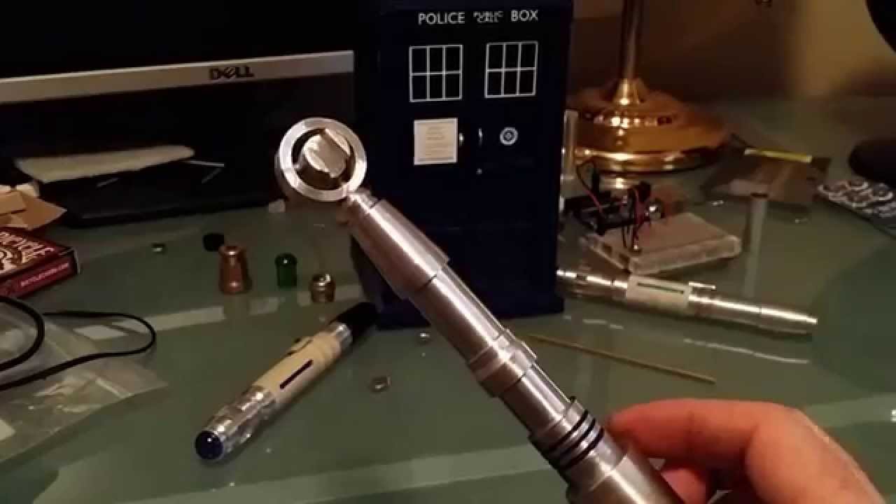 4th Doctor Sonic Screwdriver Prototype (Mk IV) - YouTube