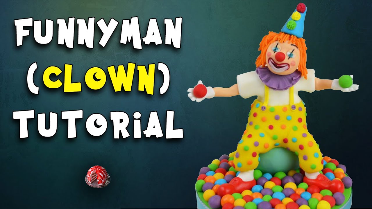 Clown Cake Tutorial - YouTube