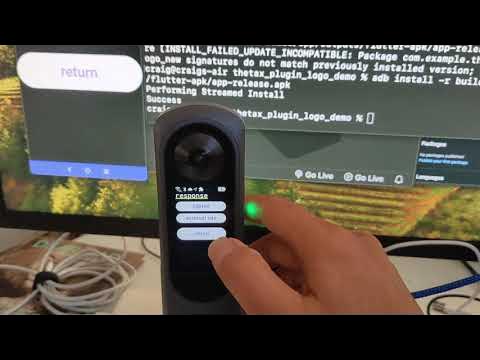 RICOH THETA X Plugin Development with Flutter Beginner Tutorial - YouTube