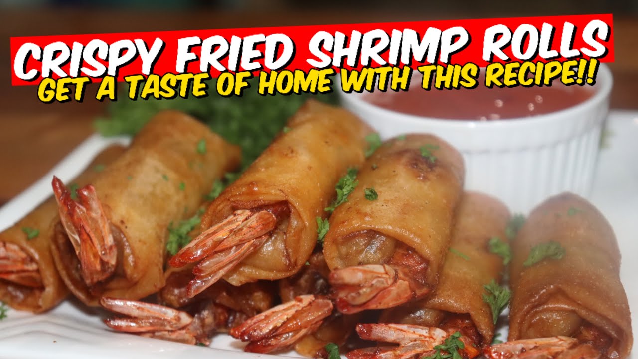 CRISPY FRIED SHRIMP LUMPIA: A Bite of Deliciousness | Martsy Vlogs ...