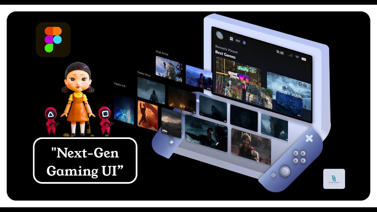 Next-Gen Gaming UI: A Futuristic Adaptation for All Gamers 🎮🎮 - YouTube