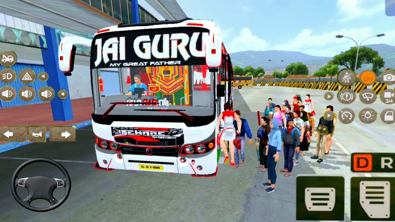 💥passenger new bus Modi new bus trip map more driving gameplay Android ...