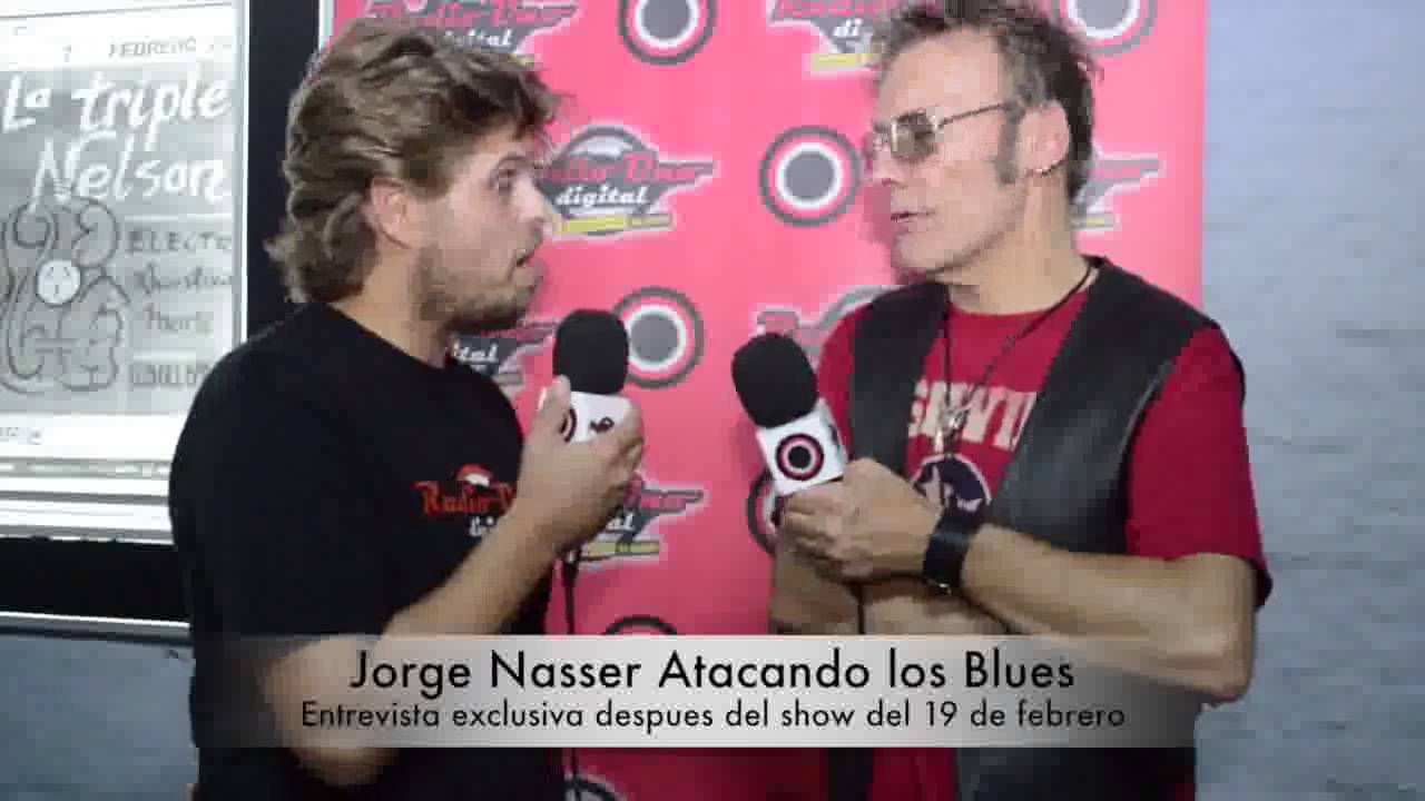 Entrevista exclusiva con Jorge Nasser después del show Atacando los ...