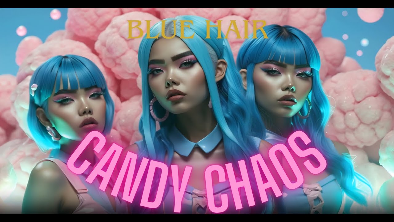 Blue Hair – Candy Chaos (Cartoon K-Pop Video), Nyra Vex, Luma Korr ...
